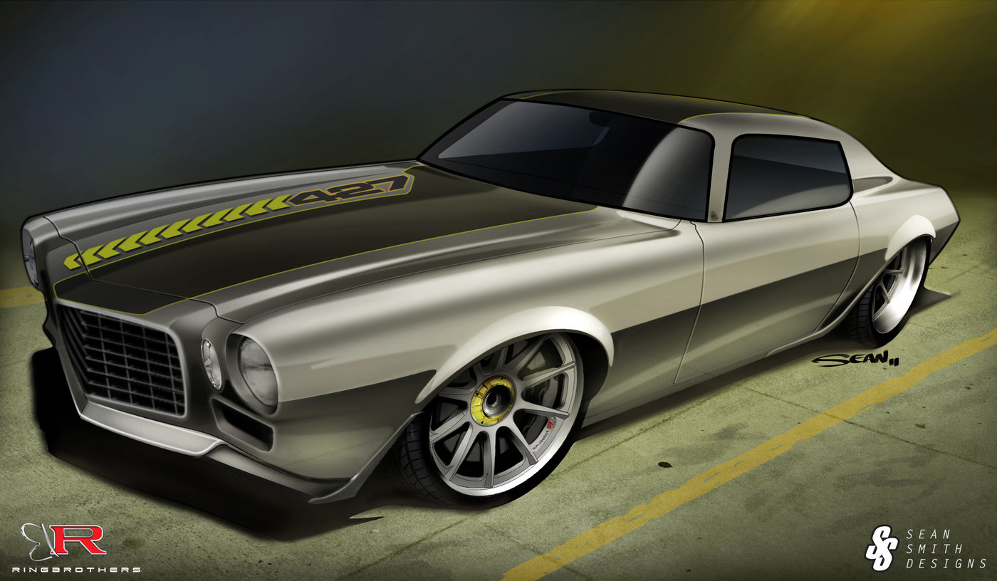Muscle Car designs and concepts by Sean Smith at Coroflot.com