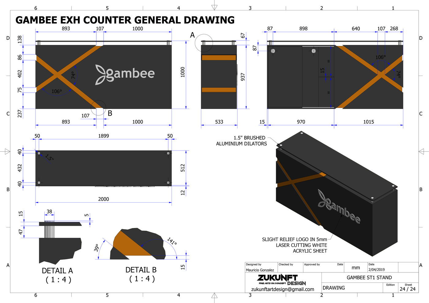 Gambee by Mauricio Gonzalez Abril at Coroflot.com