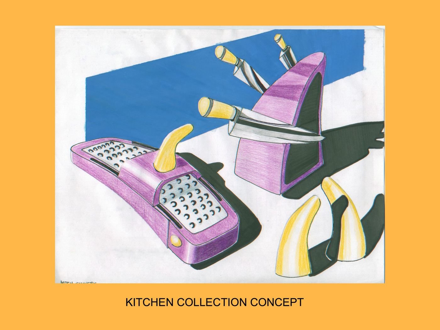 Hand Rendering by Mitch Shivers at Coroflot.com