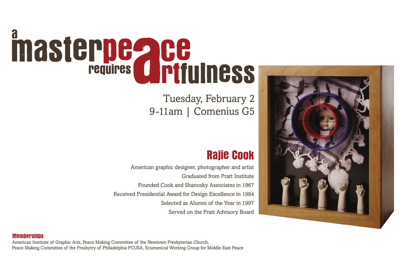 Rajie Cooke Posters by Colleen Marsh at Coroflot.com