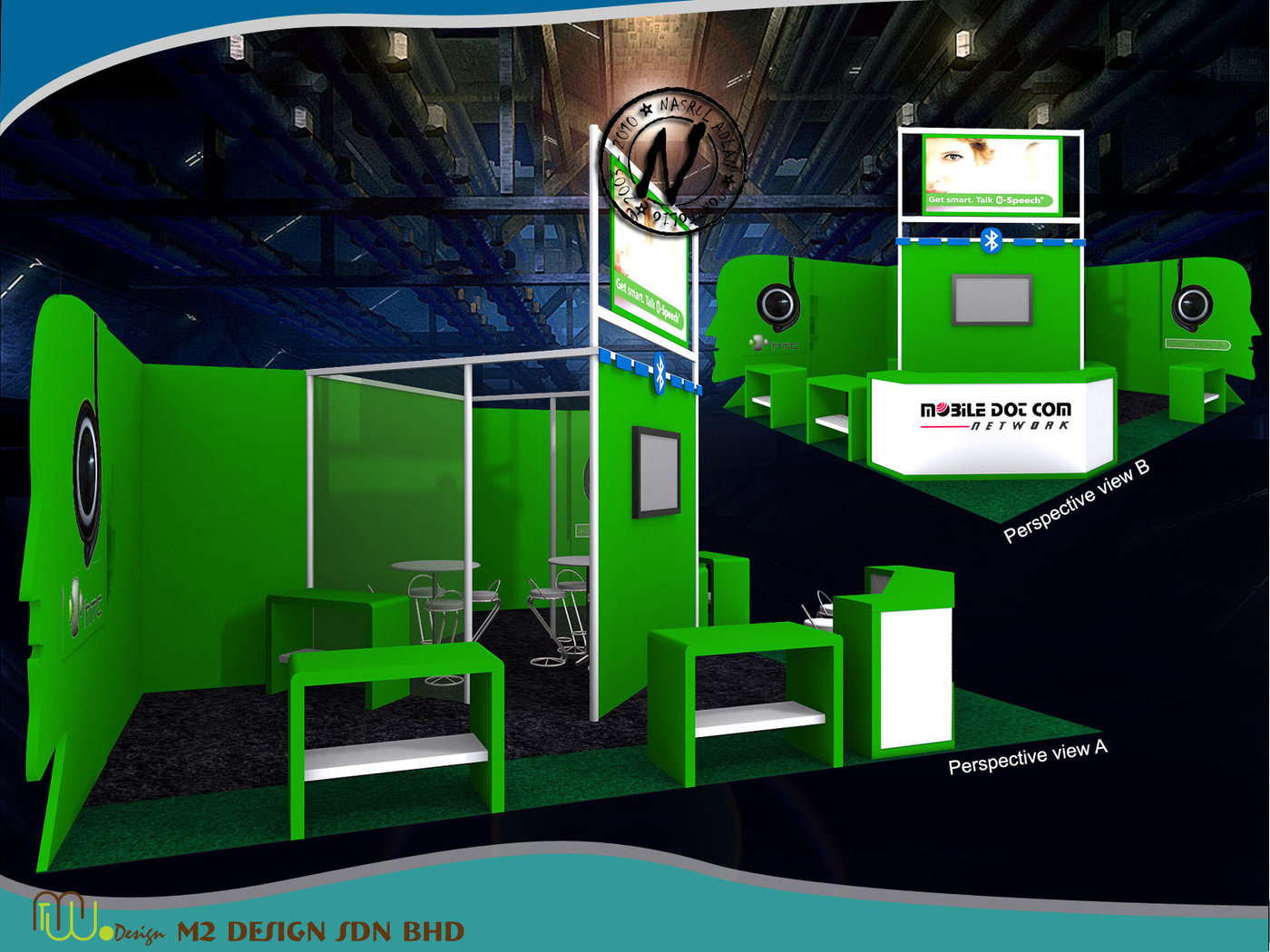 Upgrade System Booth by Nasrul Ibrahim at Coroflot.com