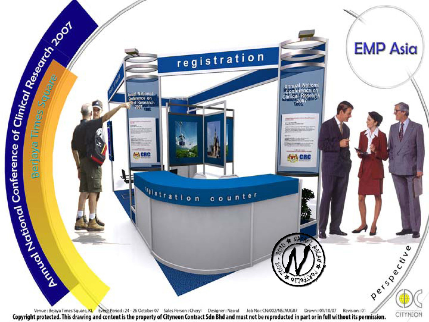 Upgrade System Booth by Nasrul Ibrahim at Coroflot.com