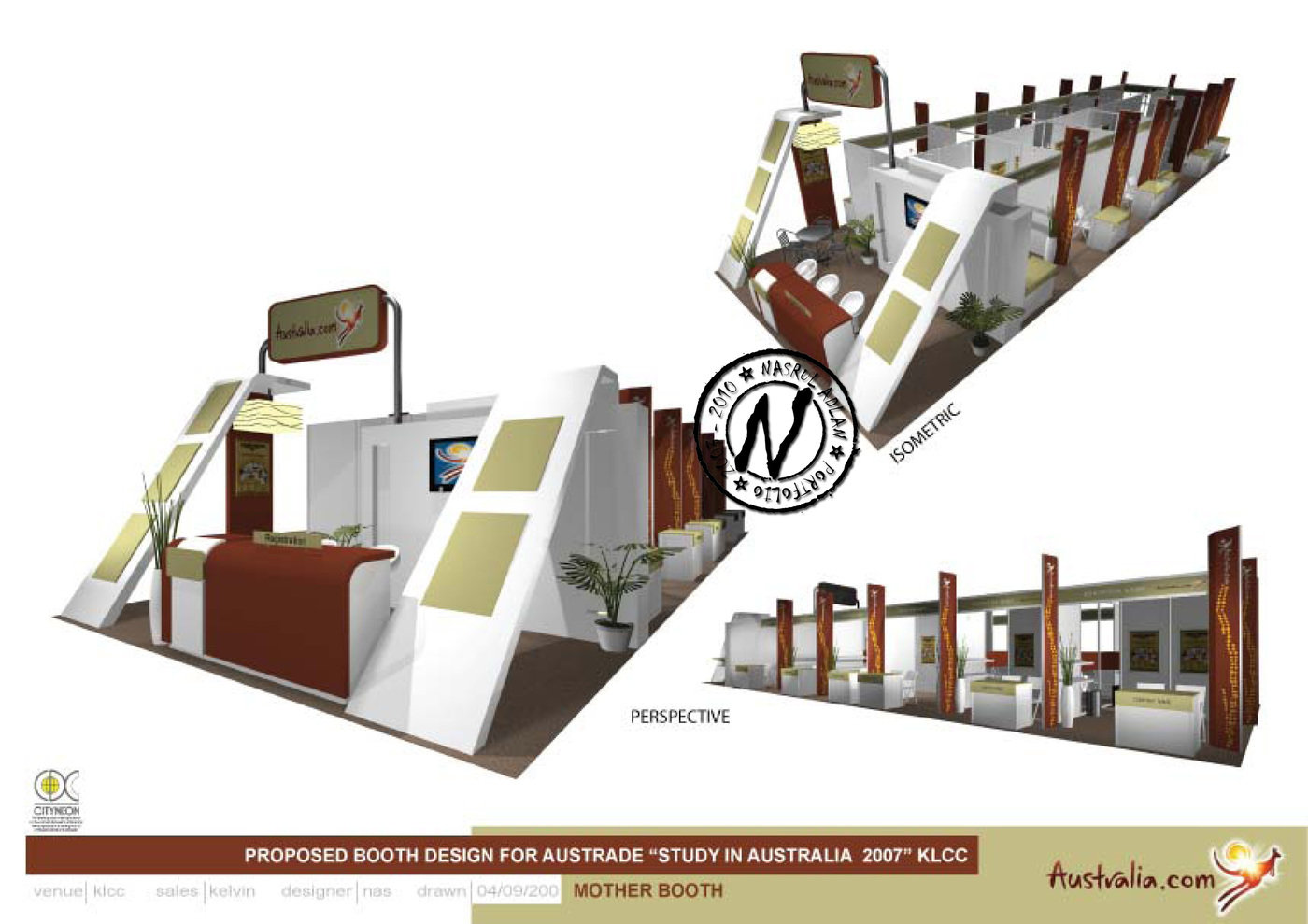 Upgrade System Booth by Nasrul Ibrahim at Coroflot.com