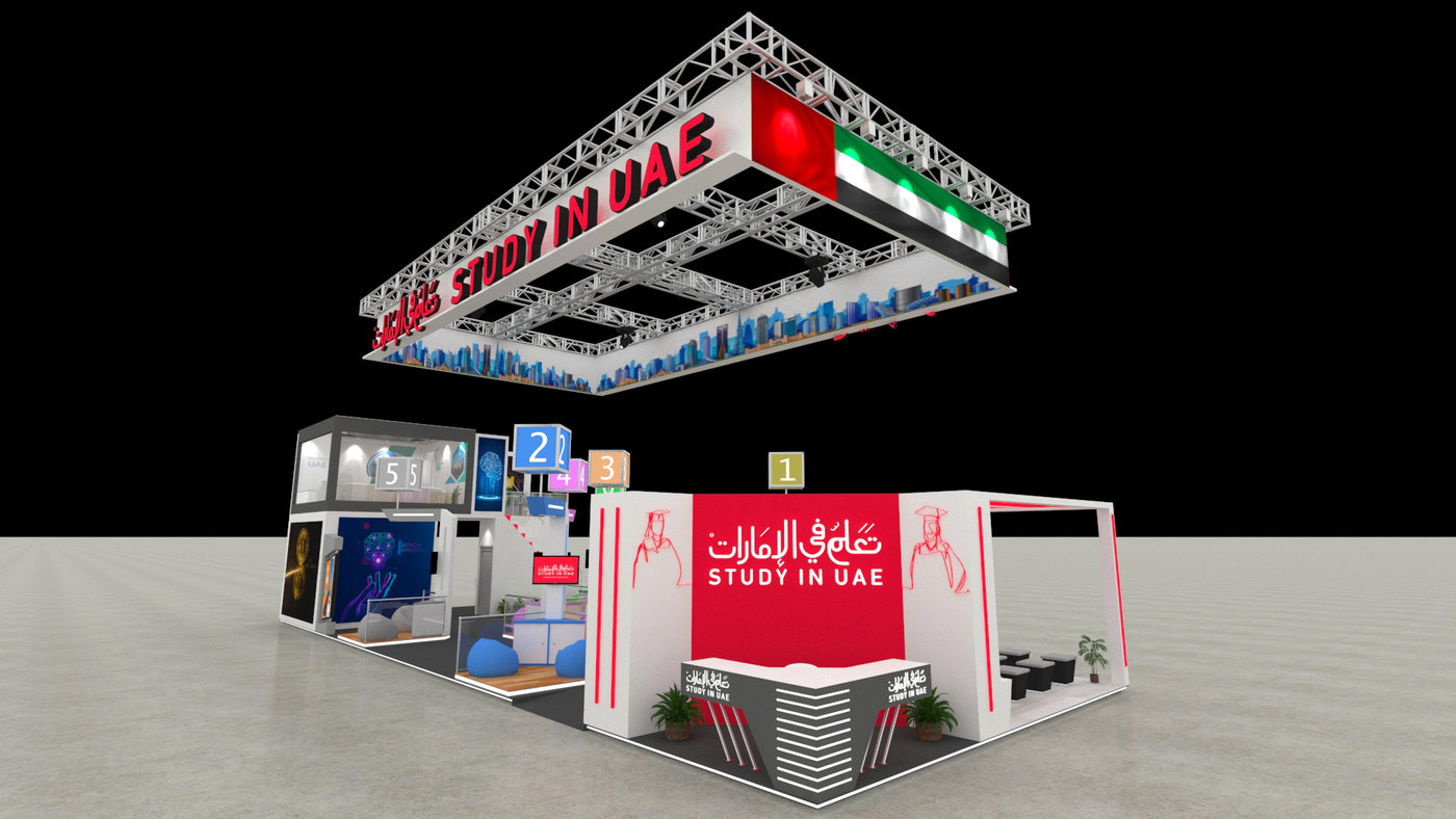 Ministry of Education (UAE) - 400 sqm Exhibition Stand Design - UAE ...