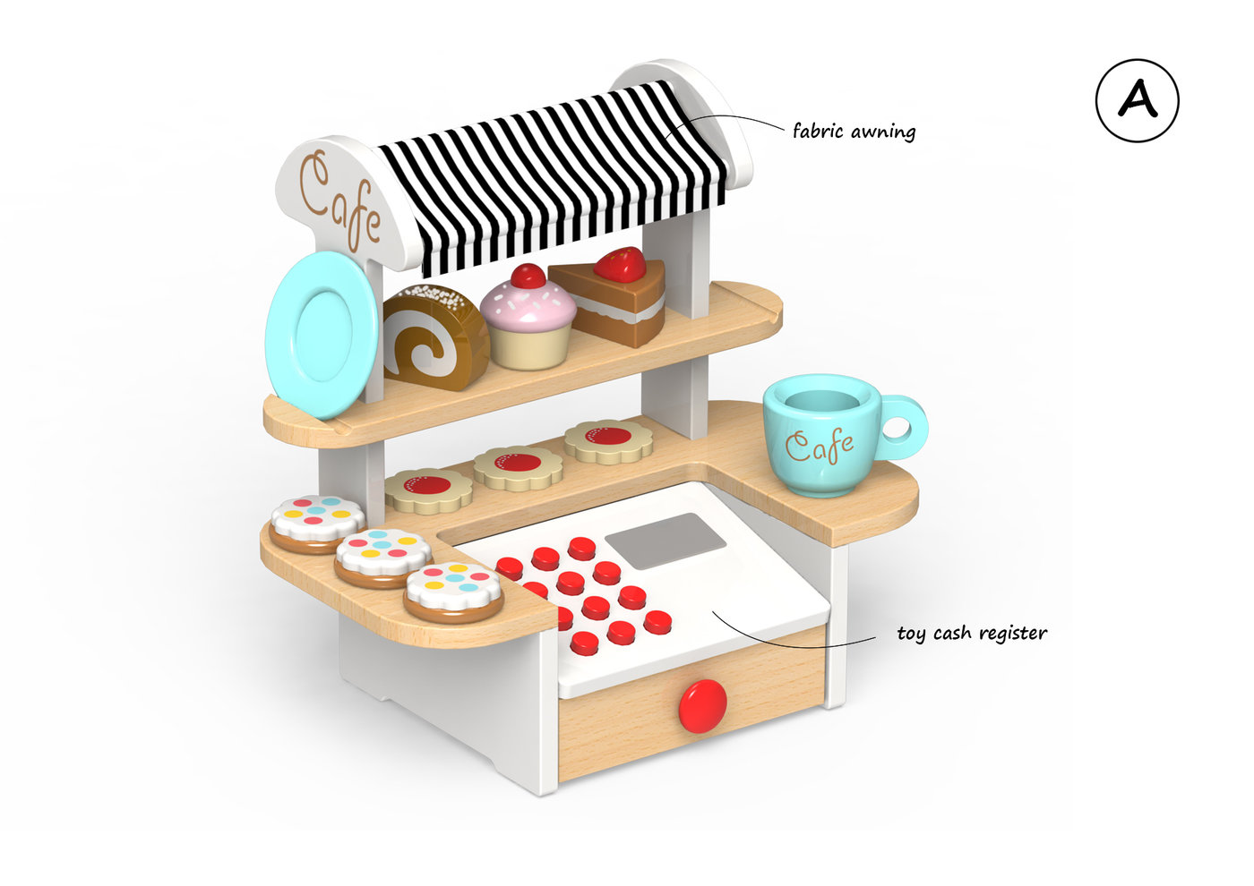 Wooden Toy Cafe concepts by Justin Worsley at Coroflot.com