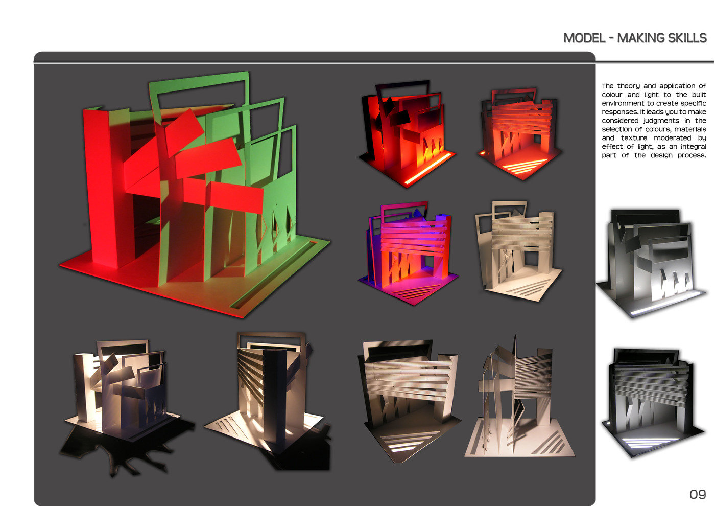 Model-Making Skills by Nur Insyirah Ibrahim at Coroflot.com