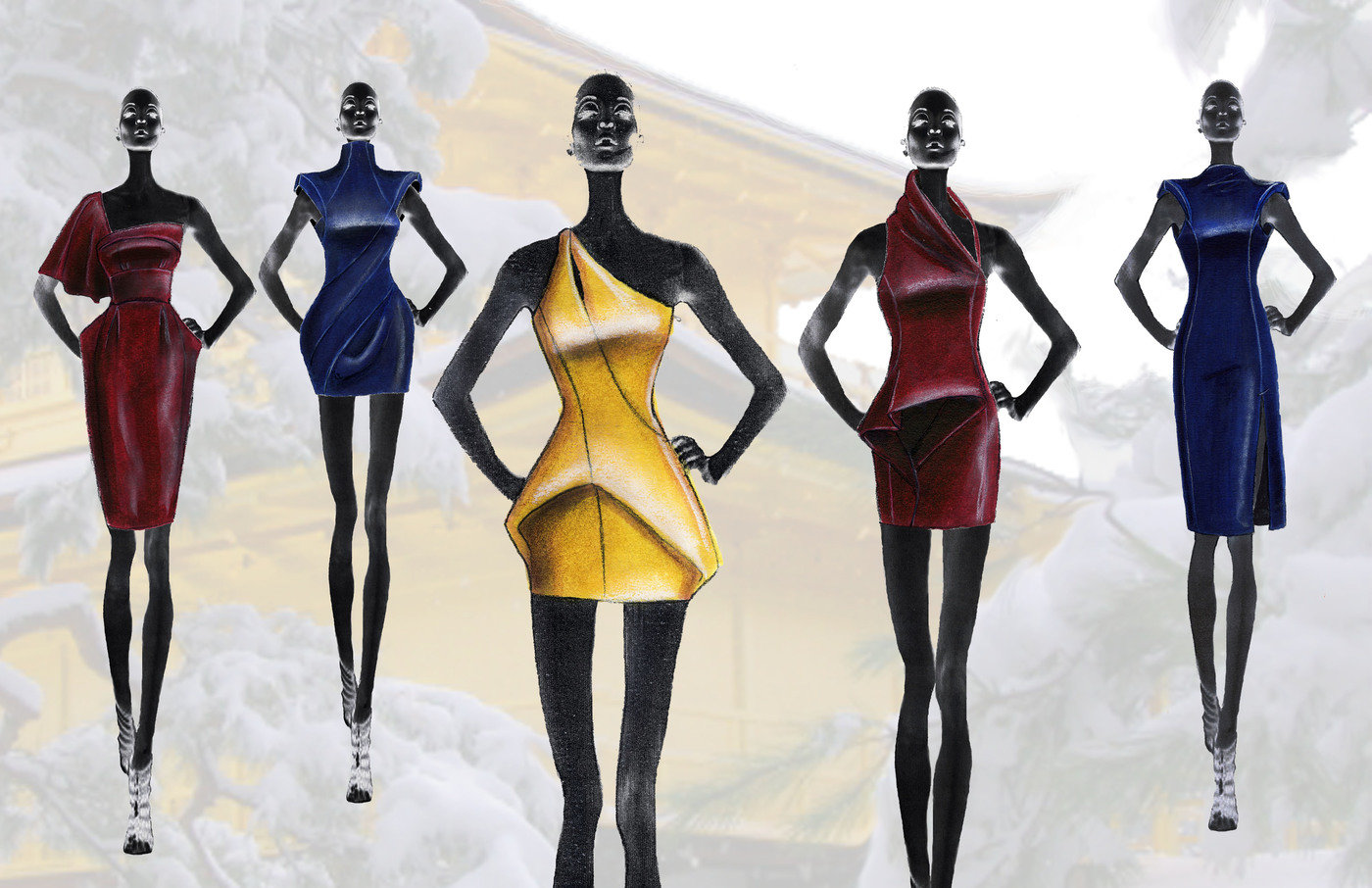 Japanese Pattern Magic by Anthony Garcia at Coroflot.com