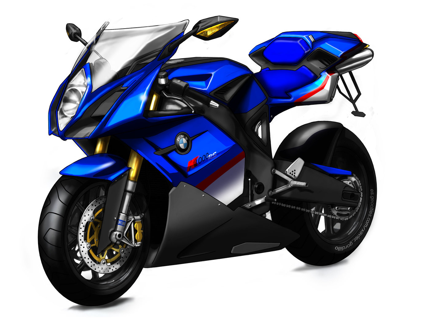 Motorbike by Xavier Gordillo at Coroflot.com