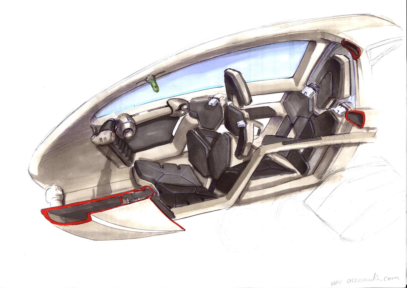 Automotive Design by Xavier Gordillo at Coroflot.com