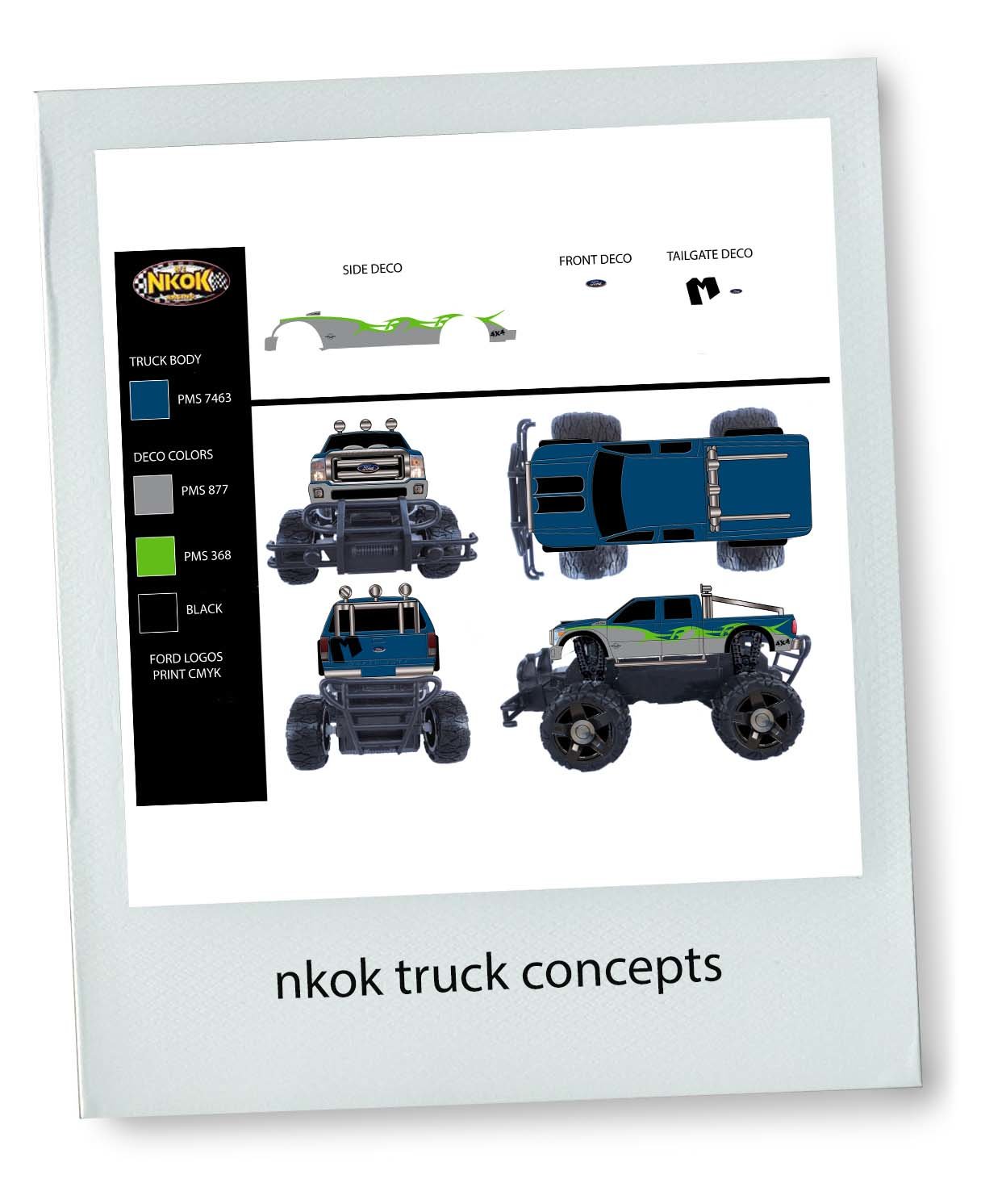 NKOK truck concepts by joe tuzzolino at Coroflot.com