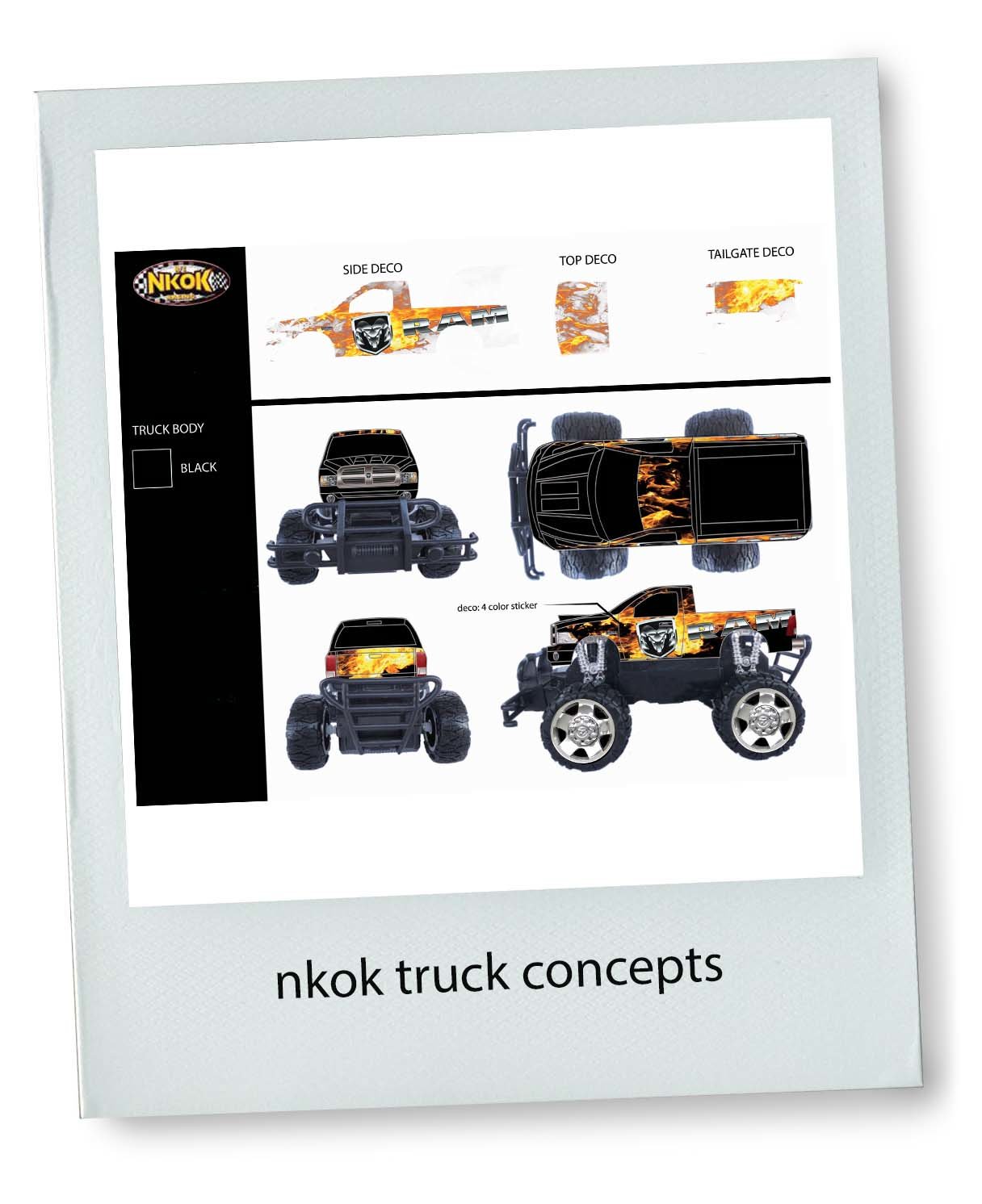 NKOK truck concepts by joe tuzzolino at Coroflot.com