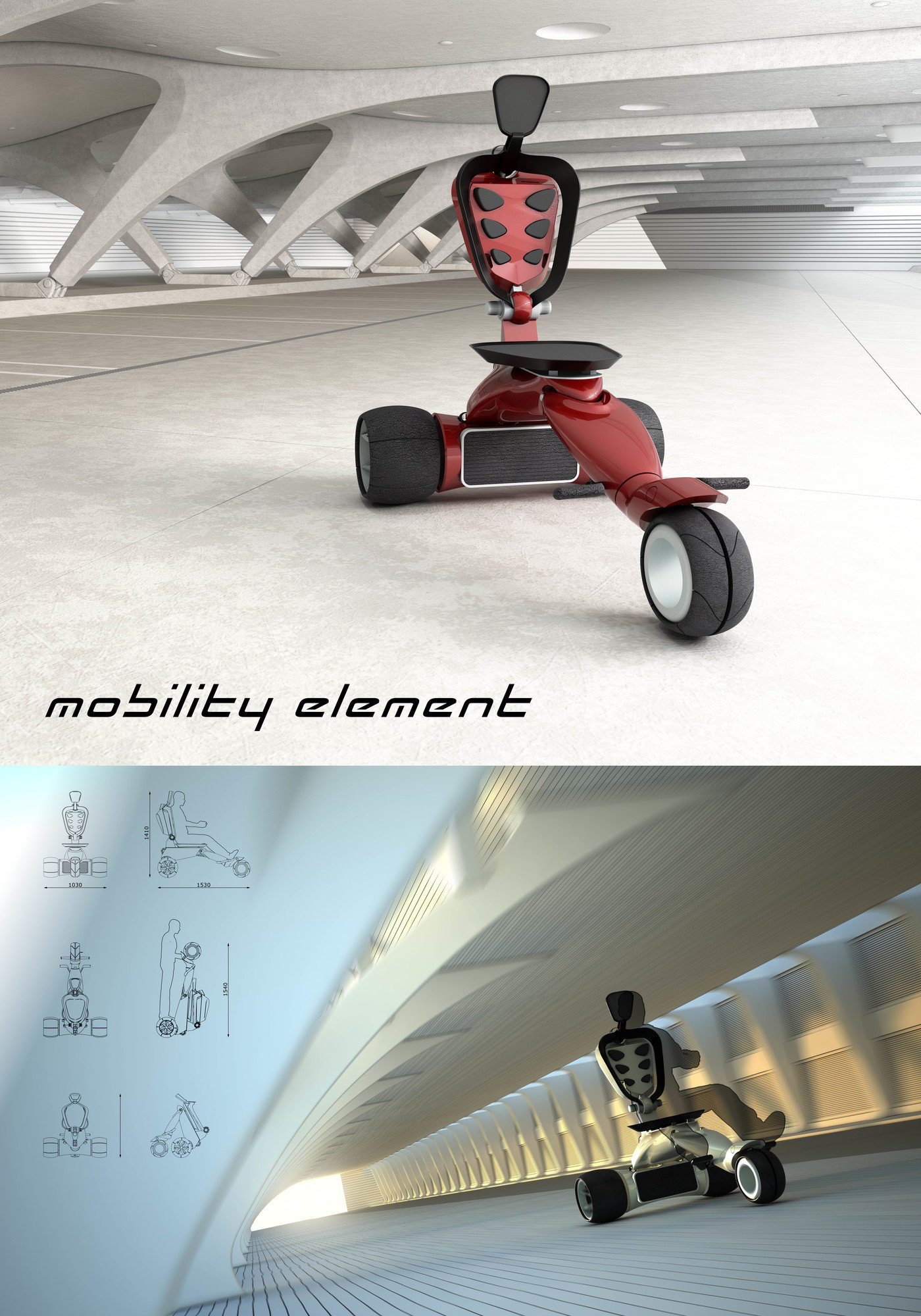 Mobility Element by David Skaroupka at Coroflot.com