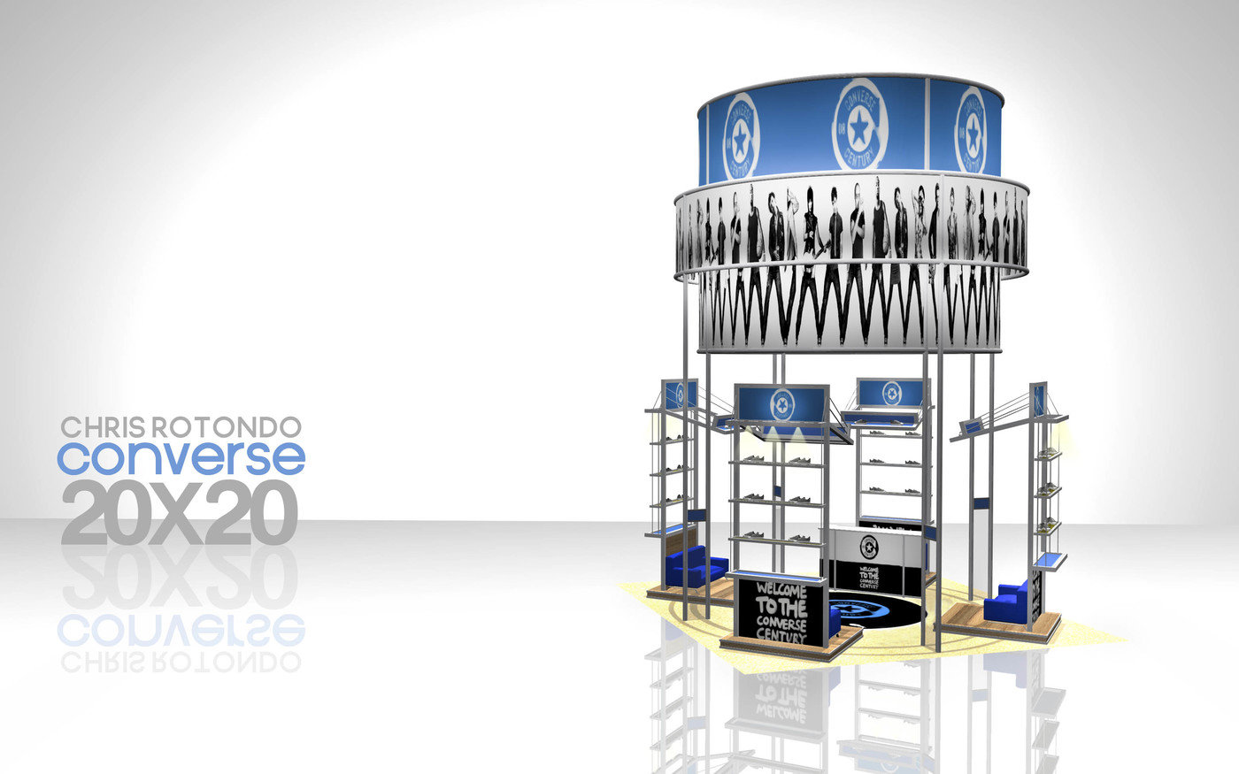 Converse Booth by Chris Rotondo at Coroflot.com