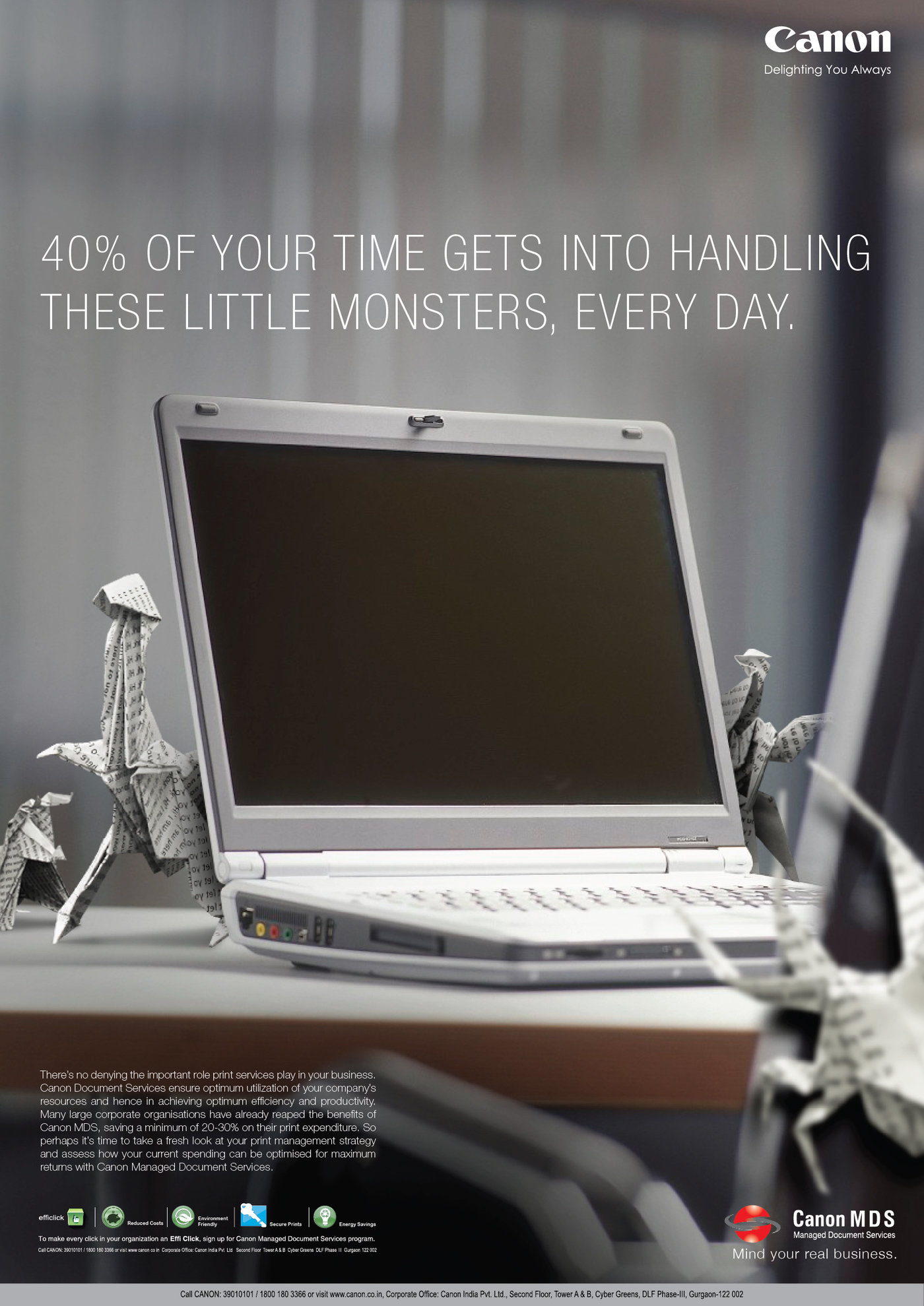 Canon MDS (Managing Document Services) by Sumit Vashisth at Coroflot.com