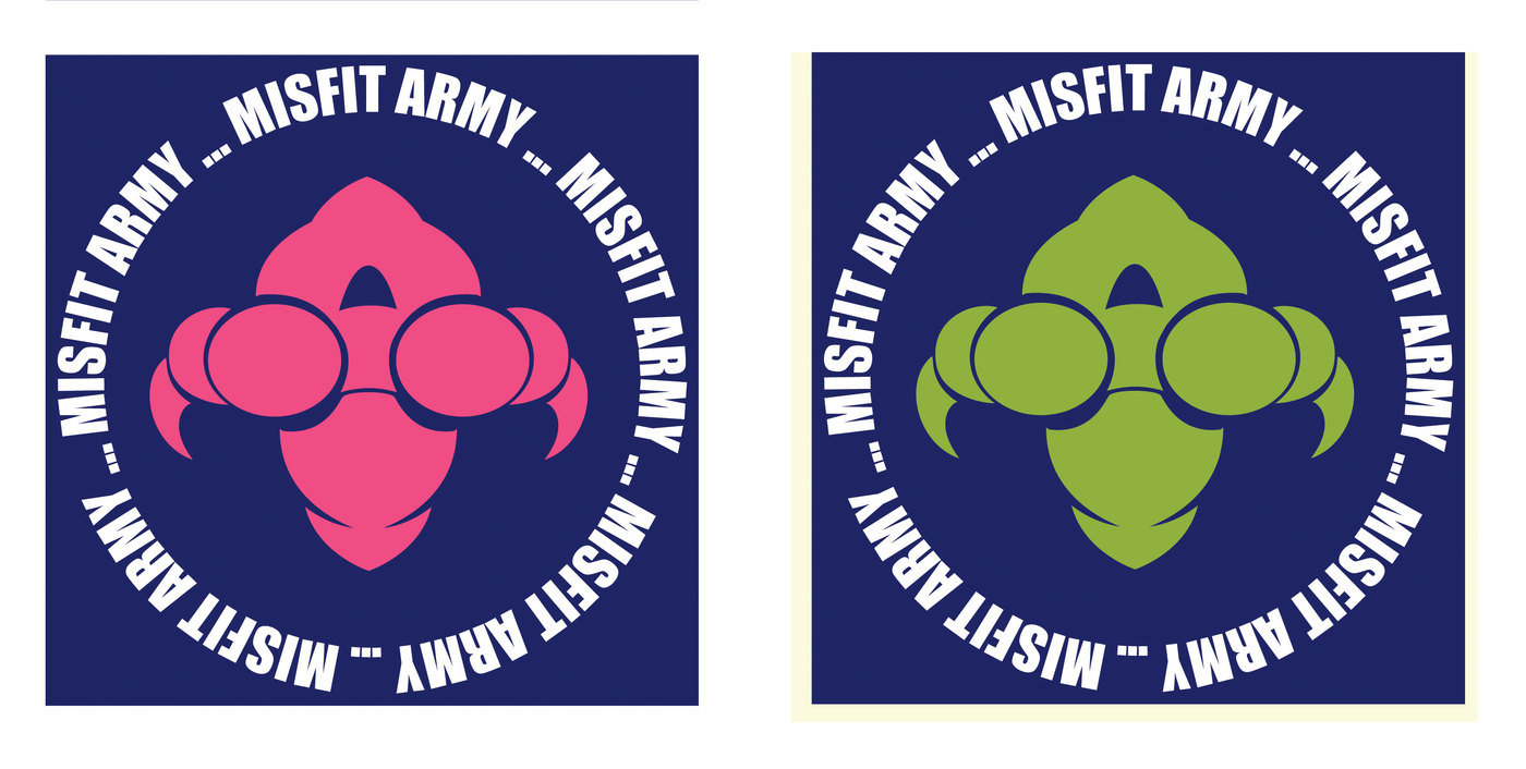 Misfit Army Logo by Jamila Bryant at Coroflot.com