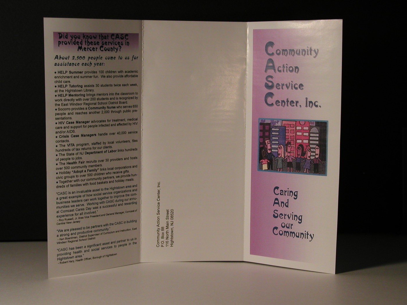 Community Action Service Center by Christina Primerana at Coroflot.com