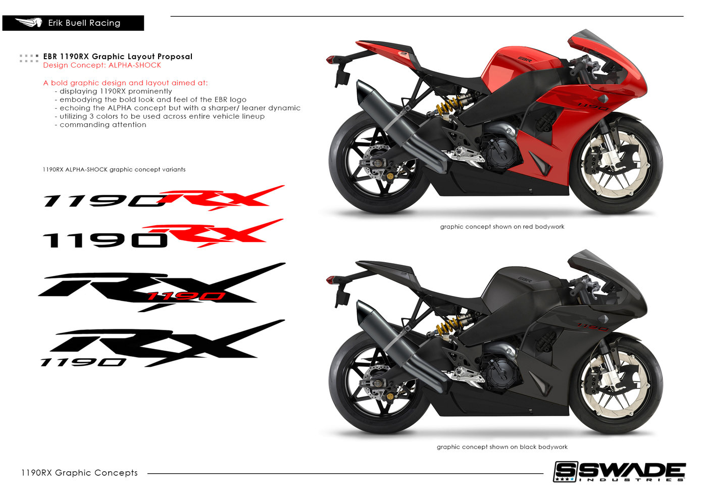 EBR 1190RX by SWADE INDUSTRIES /Todd Troutman at Coroflot.com