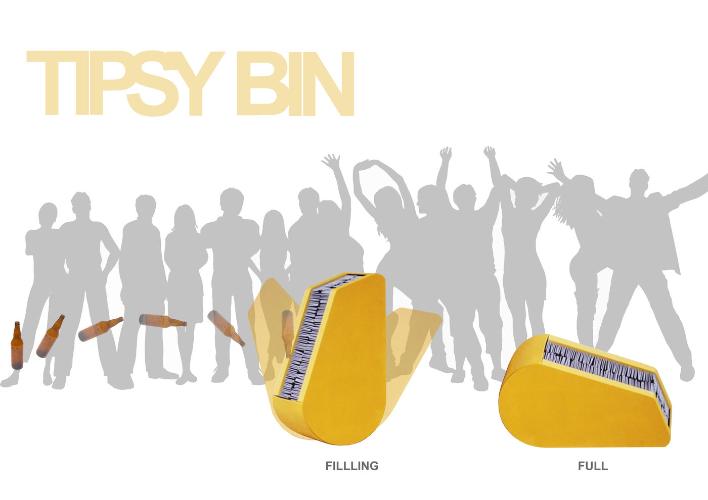 Tipsy Bin by Glen Lewis-Steele at Coroflot.com