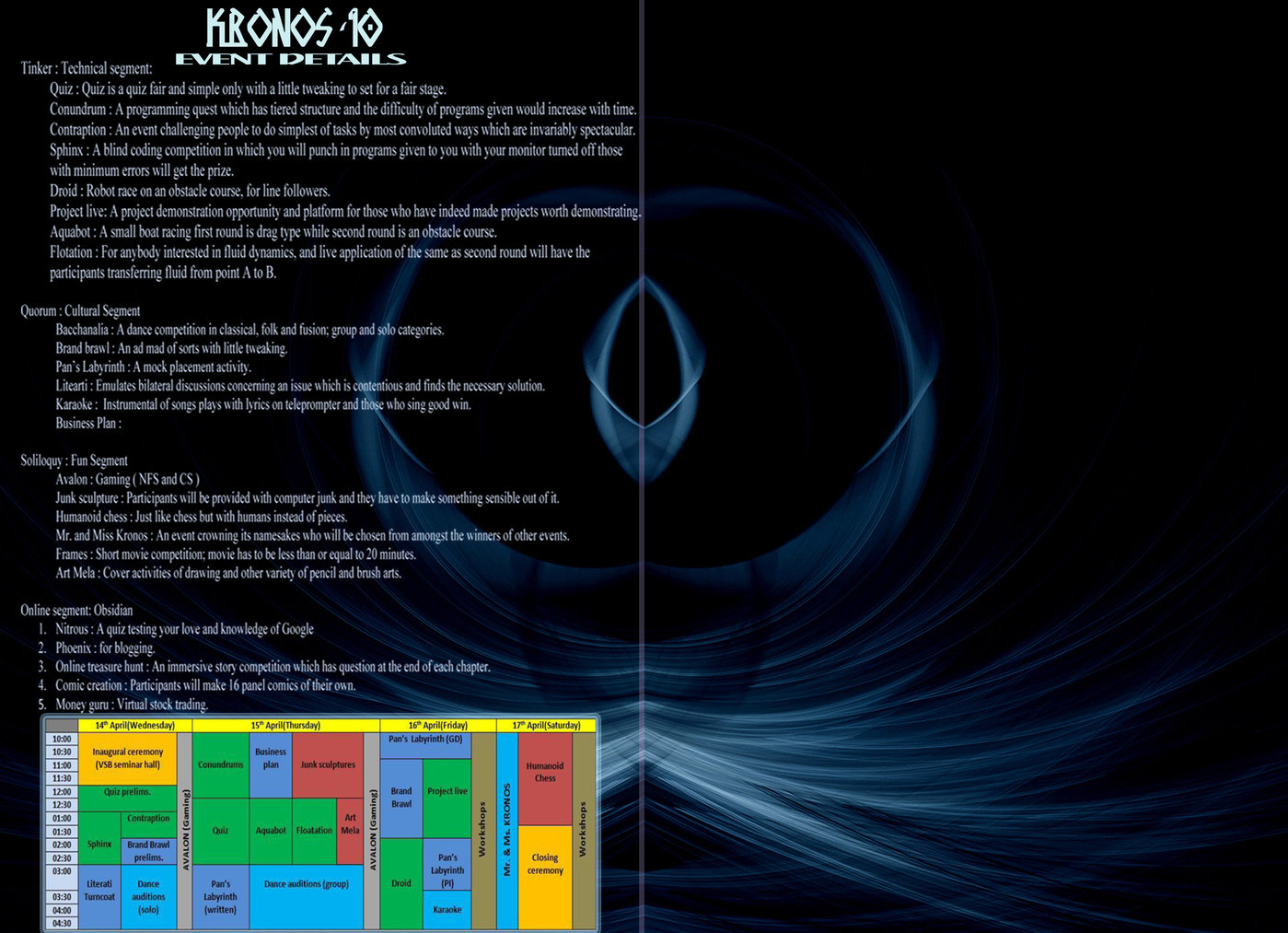 KRONOS 10 by Giridhar Sharma at Coroflot.com