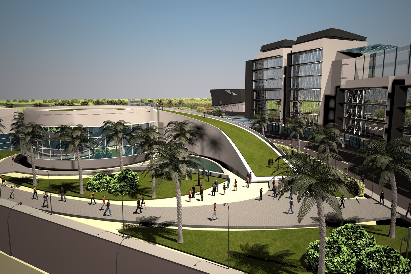 DHA University Project by Zohaib Ali Kalani at Coroflot.com