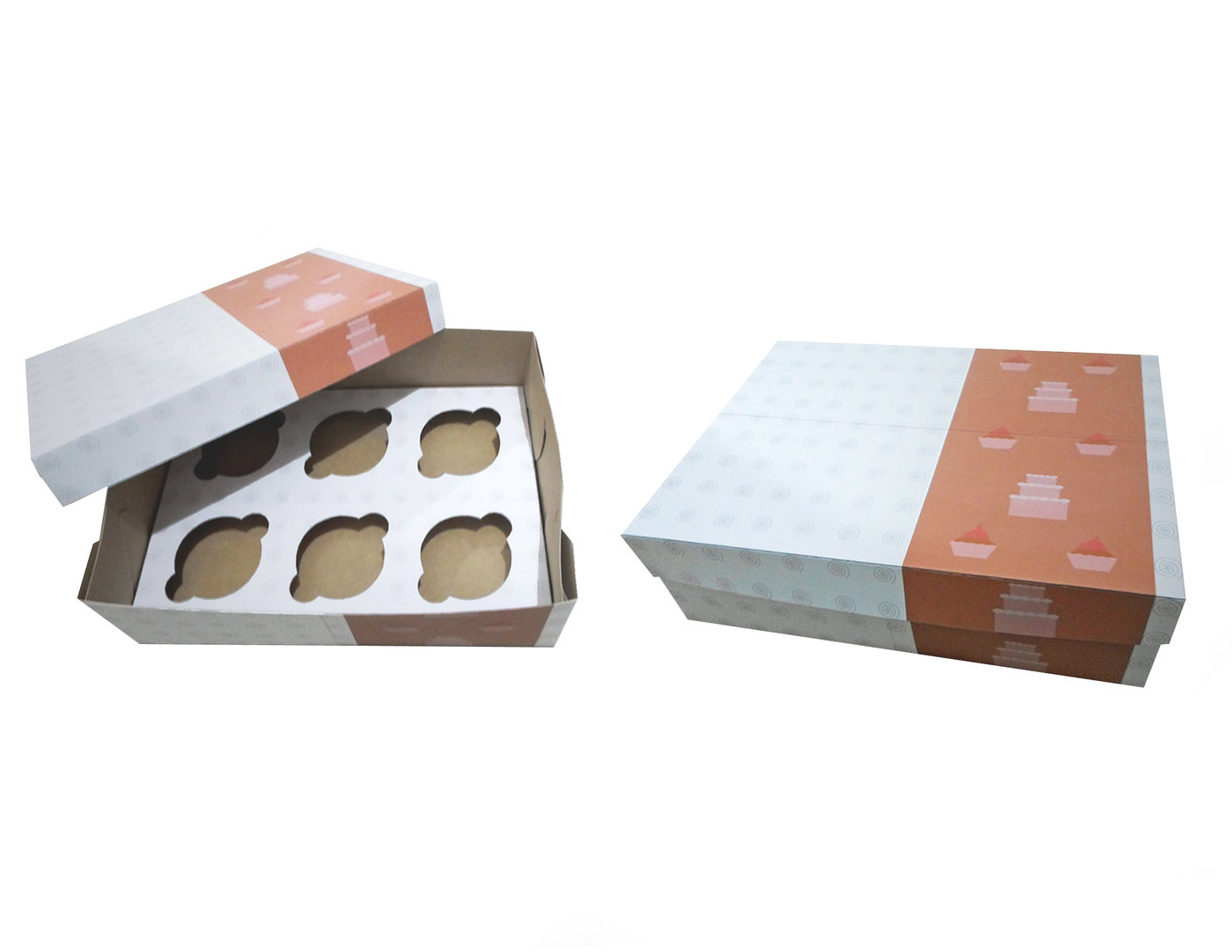 Cake Boxes Pattern Design & Prototypes by Li Cabangis at Coroflot.com