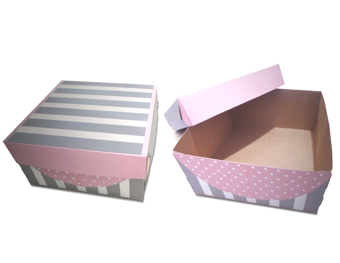 Cake Boxes Pattern Design & Prototypes by Li Cabangis at Coroflot.com