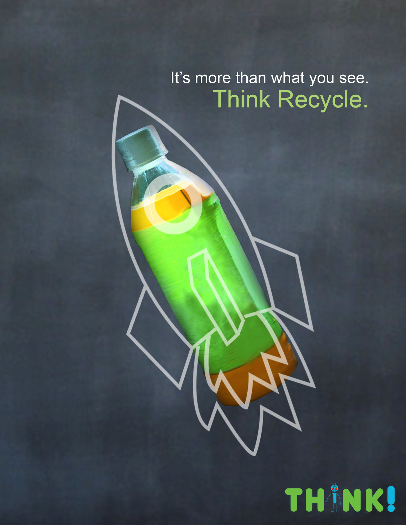 THINK Recycling Campaign by Farah Hany at Coroflot.com