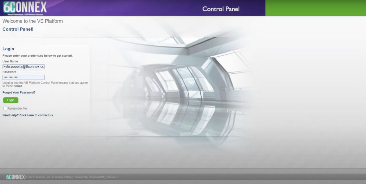 6Connex Control Panel UX and Design Update by Megan Green at Coroflot.com