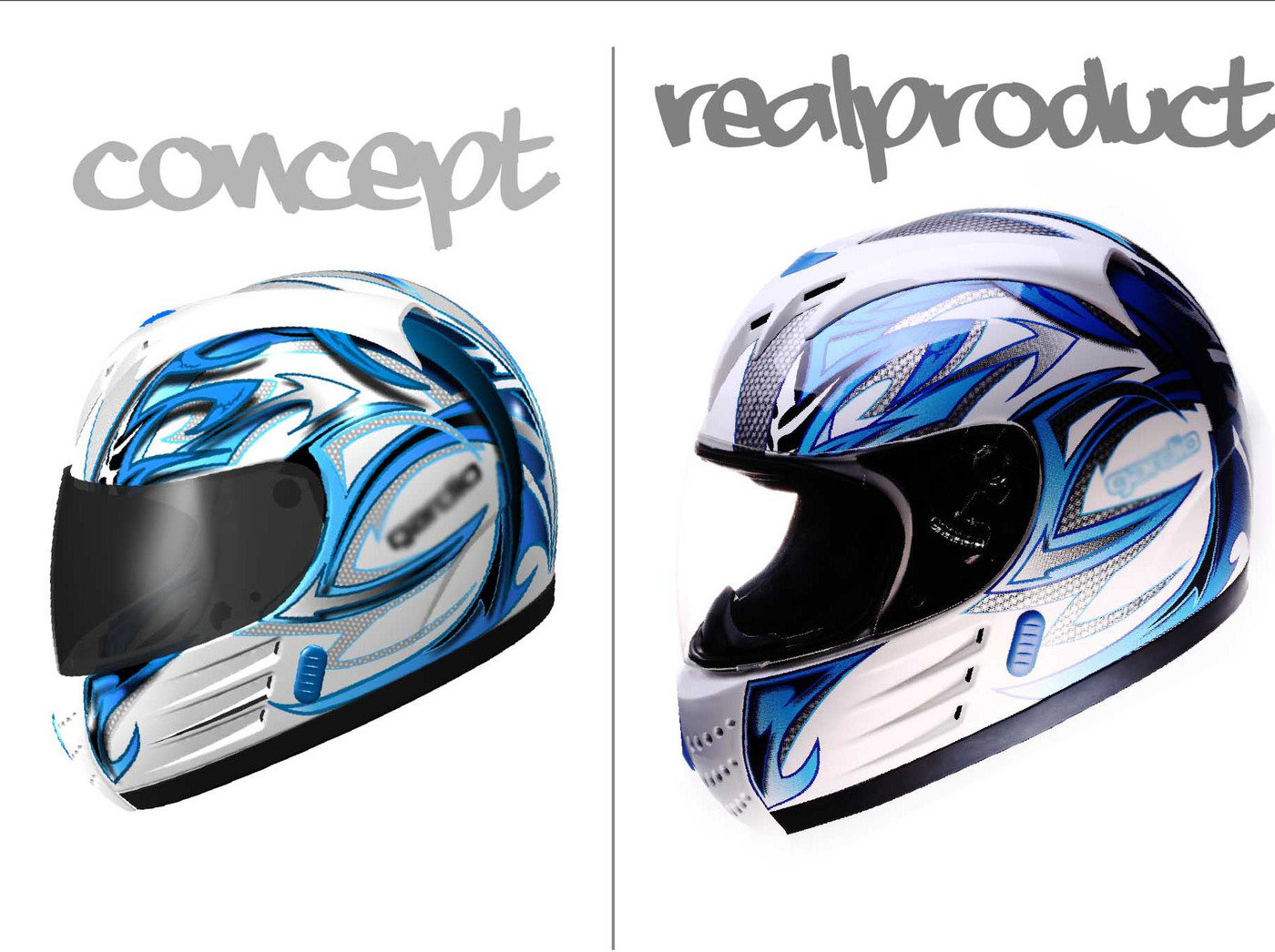 GRAPHIC DESIGN Helmet project by Aga Leonard at Coroflot.com