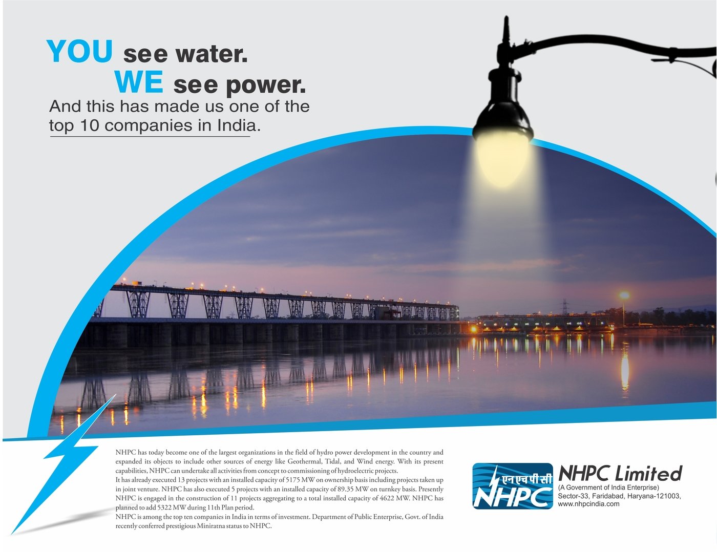 NHPC campaign by ashutosh singh at Coroflot.com
