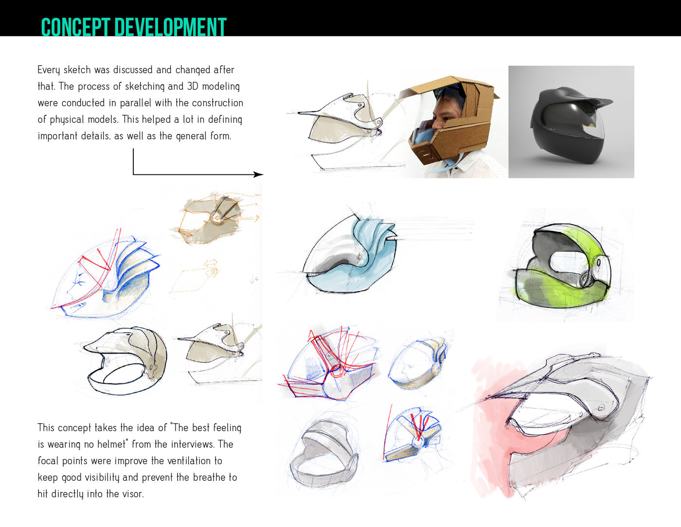 Rain and Safety / C-Through / Motorcycle Rain Helmet by Patricio ...