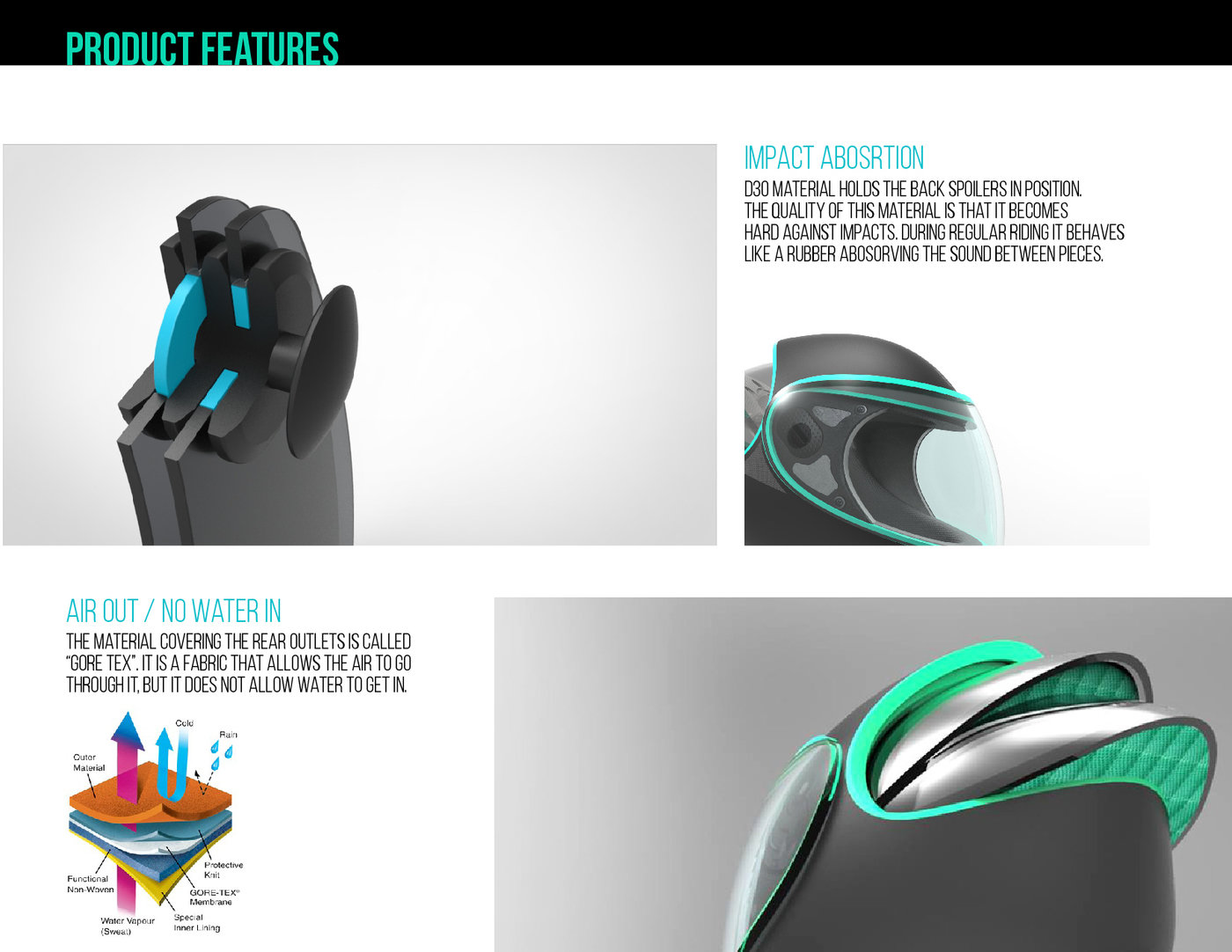 Rain and Safety / C-Through / Motorcycle Rain Helmet by Patricio ...