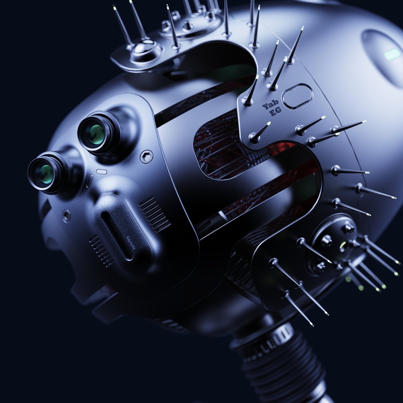 Big Head Bot - Reginald by Simon Williamson at Coroflot.com