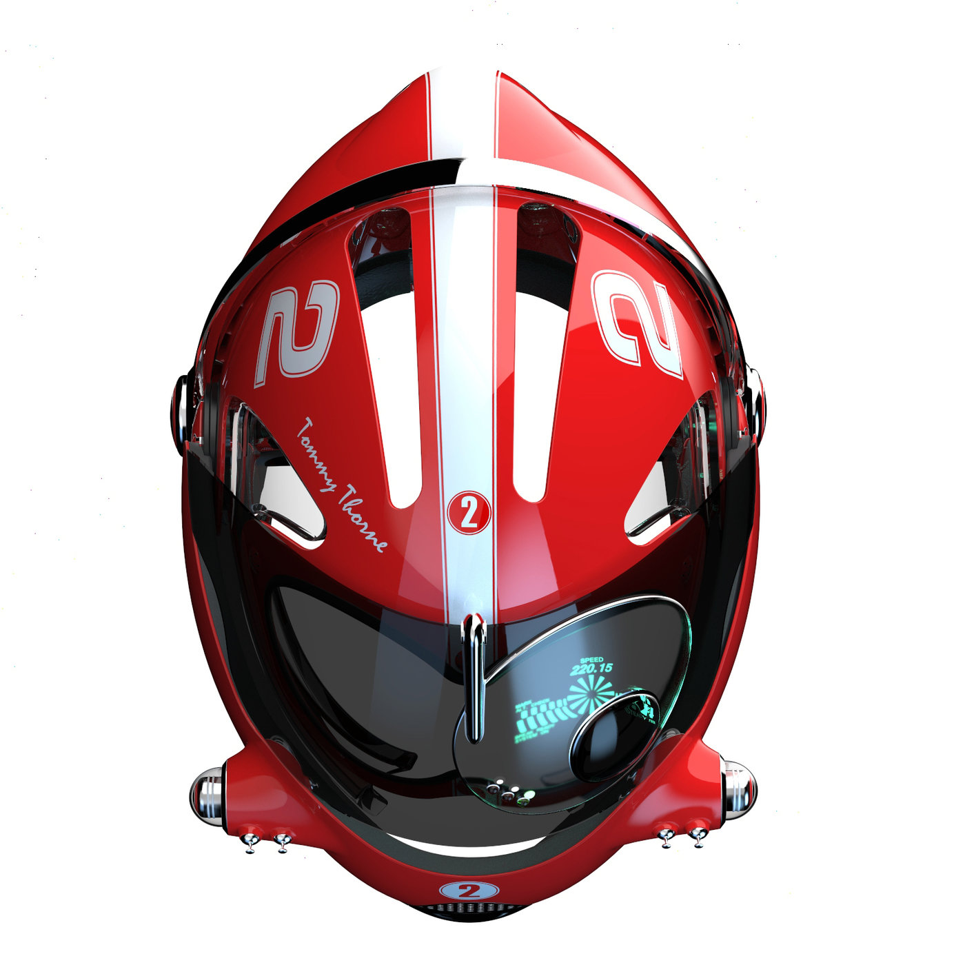 Thomas Thorne Racing Helmet by Simon Williamson at Coroflot.com