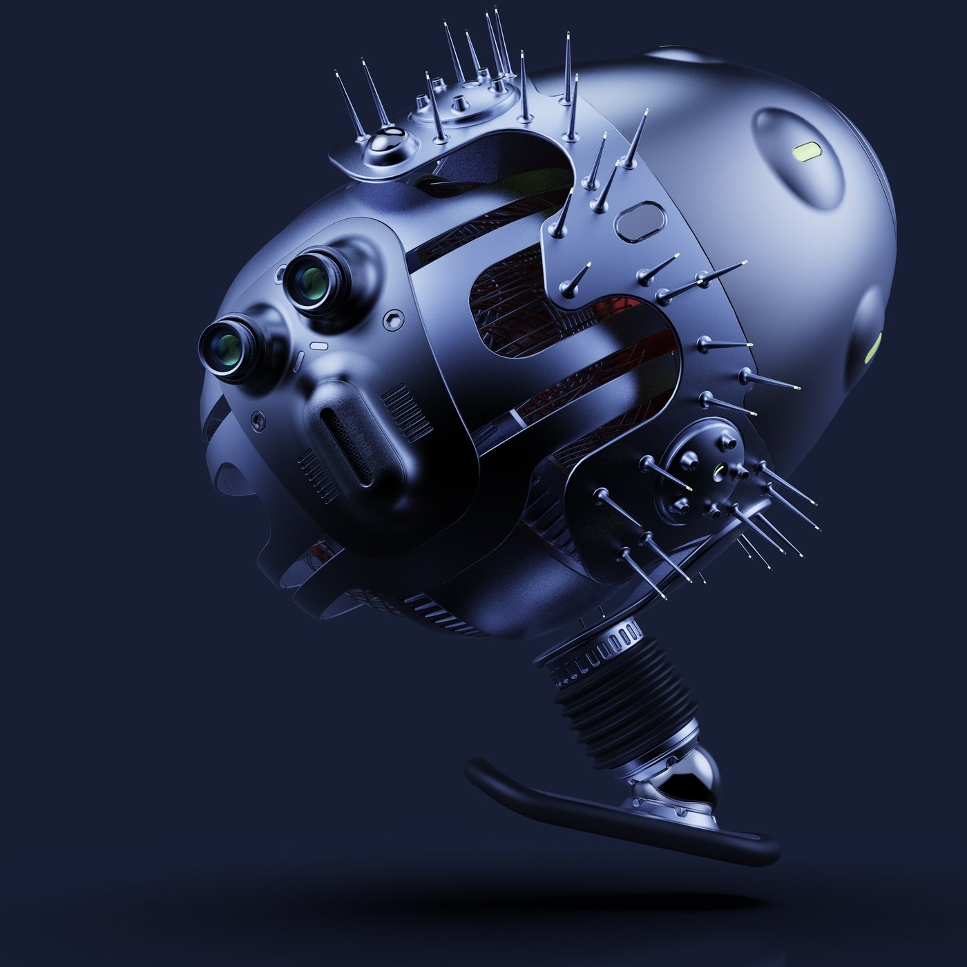 Big Head Bot - Reginald by Simon Williamson at Coroflot.com