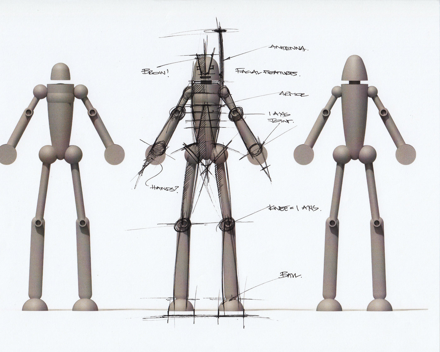 CAD 2 - Fashion Bot by Simon Williamson at Coroflot.com