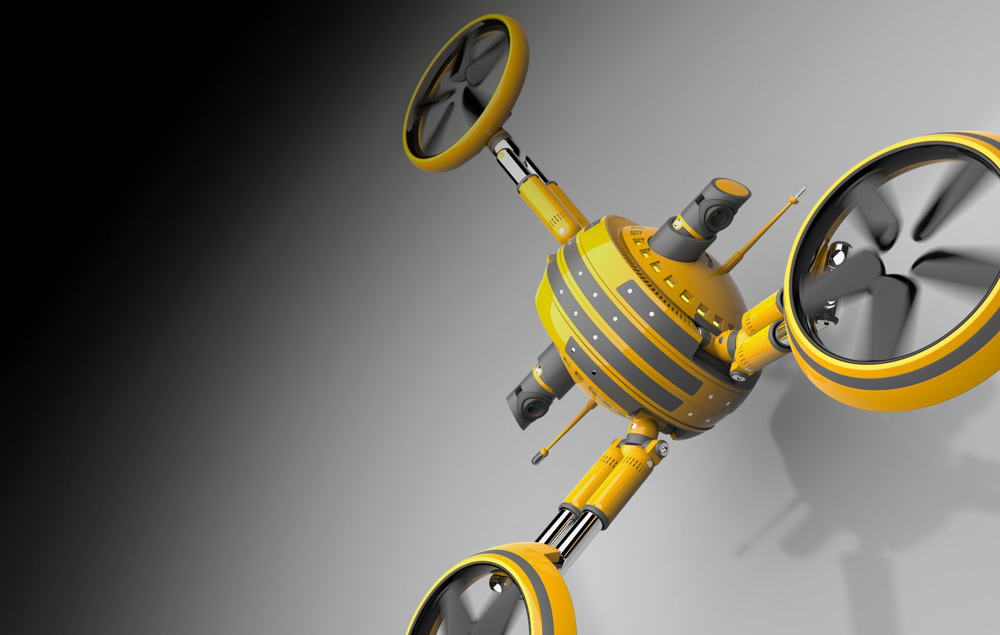 Spherical Drone by Simon Williamson at Coroflot.com