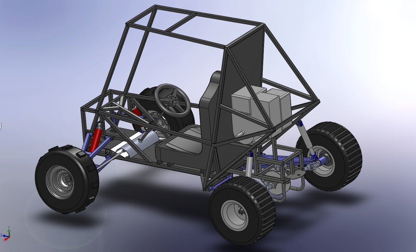 UC Irvine Mini Baja Racecar Project by Alok Vasishta at Coroflot.com