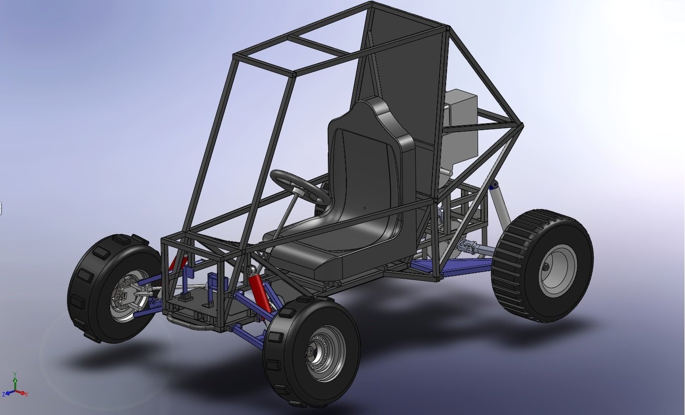 UC Irvine Mini Baja Racecar Project by Alok Vasishta at Coroflot.com