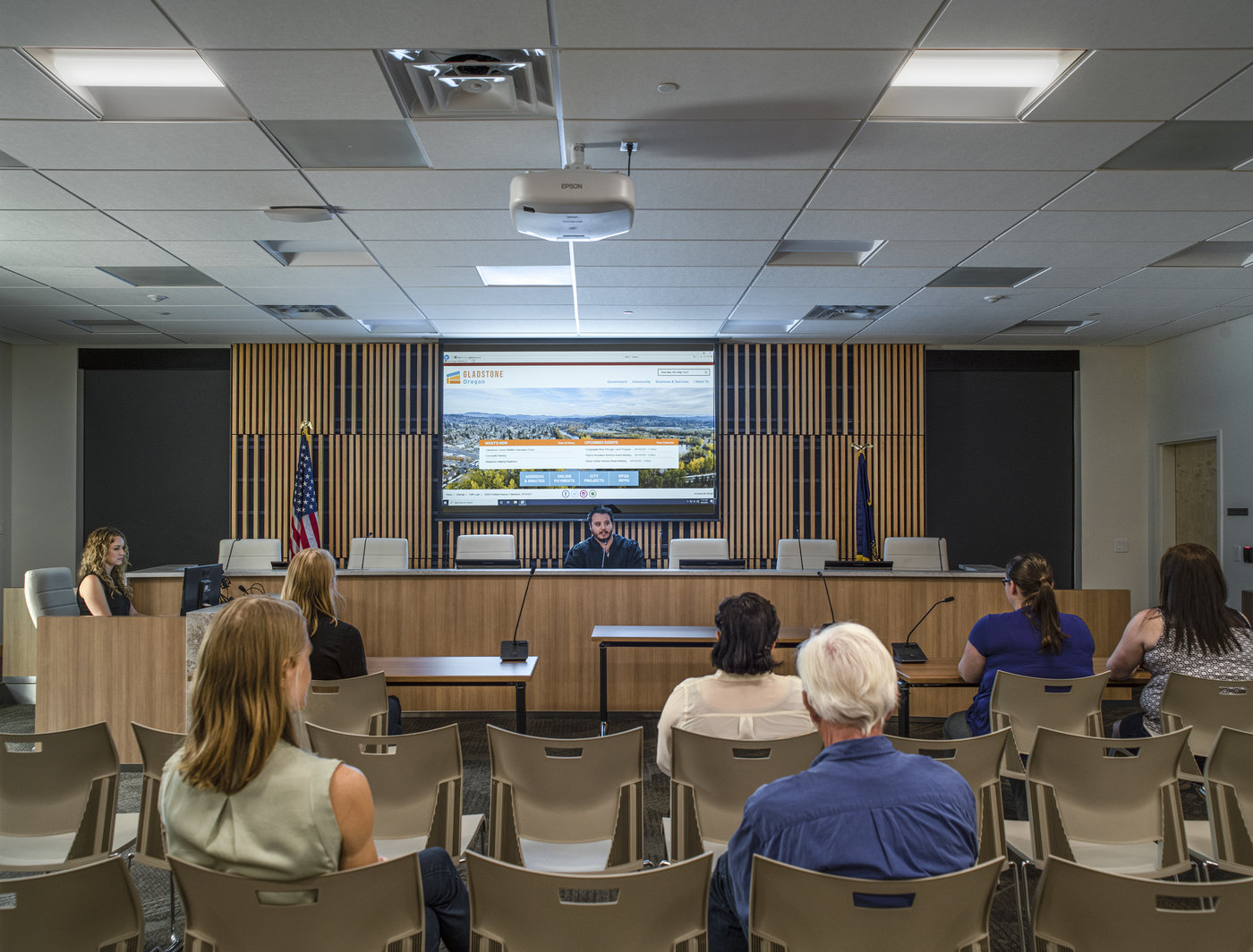 Gladstone Civic Center by Susan Balogh, NCIDQ at Coroflot.com