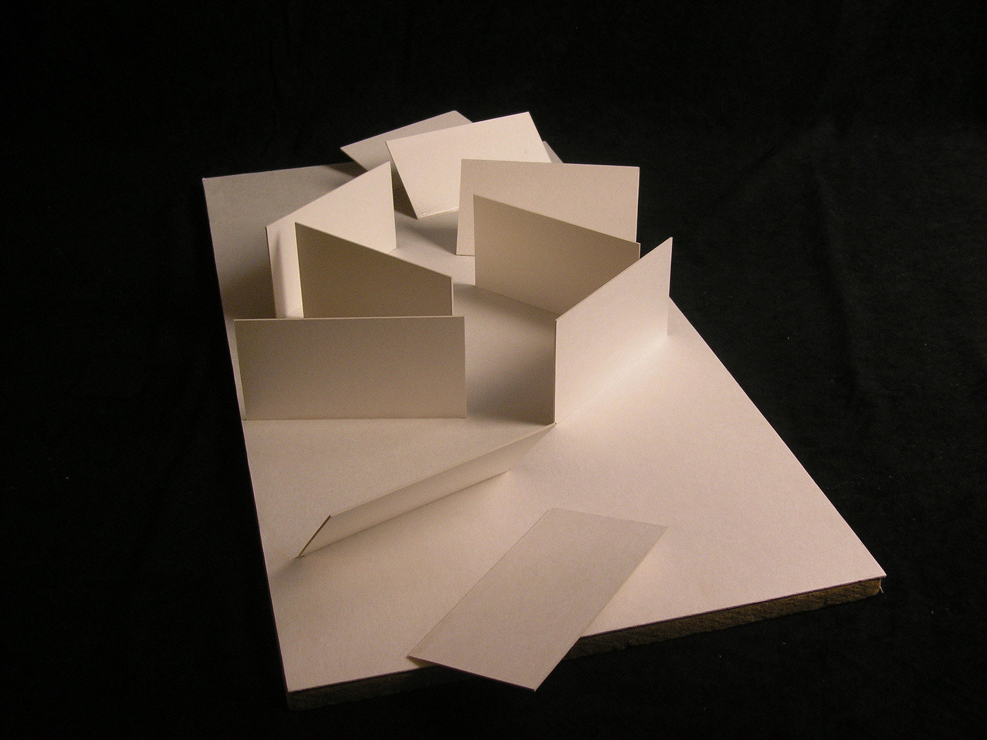 architecture composition by Dominika Ladowska at Coroflot.com