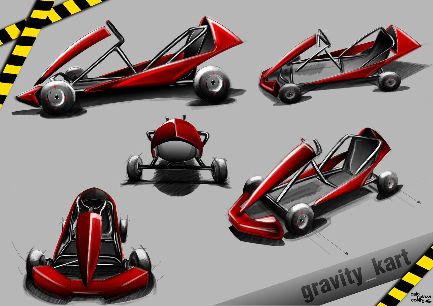 Gravity Kart_Concept by Caio Coelho at Coroflot.com