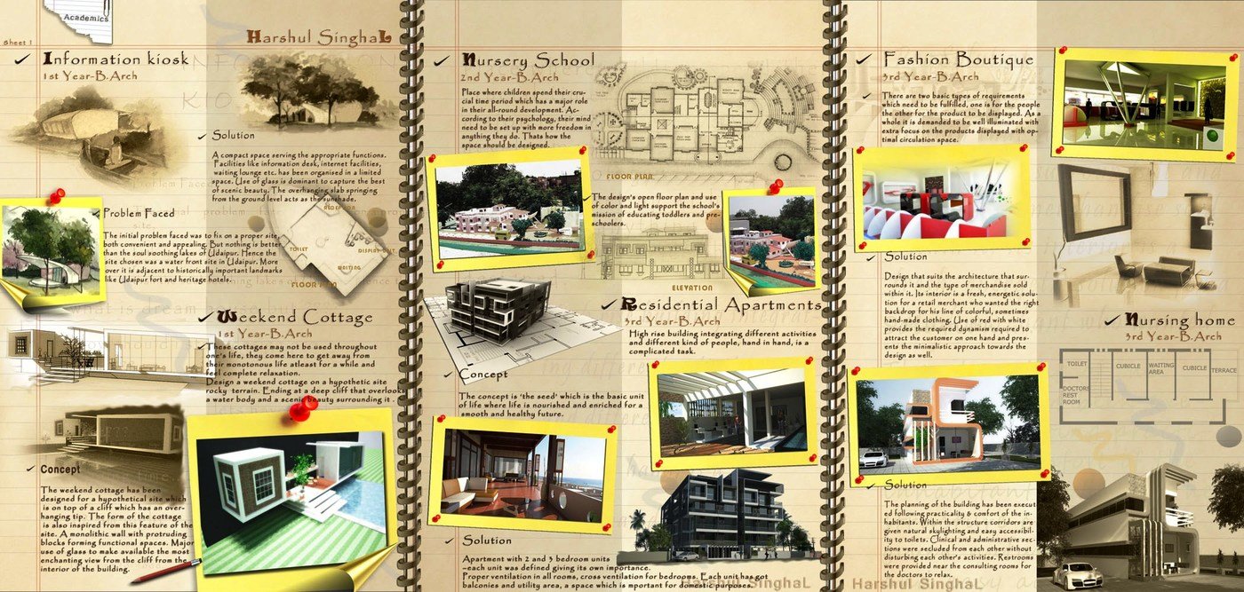 My portfolio by HARSHUL SATYENDRA SINGHAL at Coroflot.com