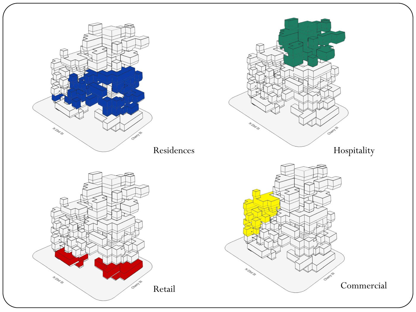 Parametric Design Mixed Use By Kyle Ramey At