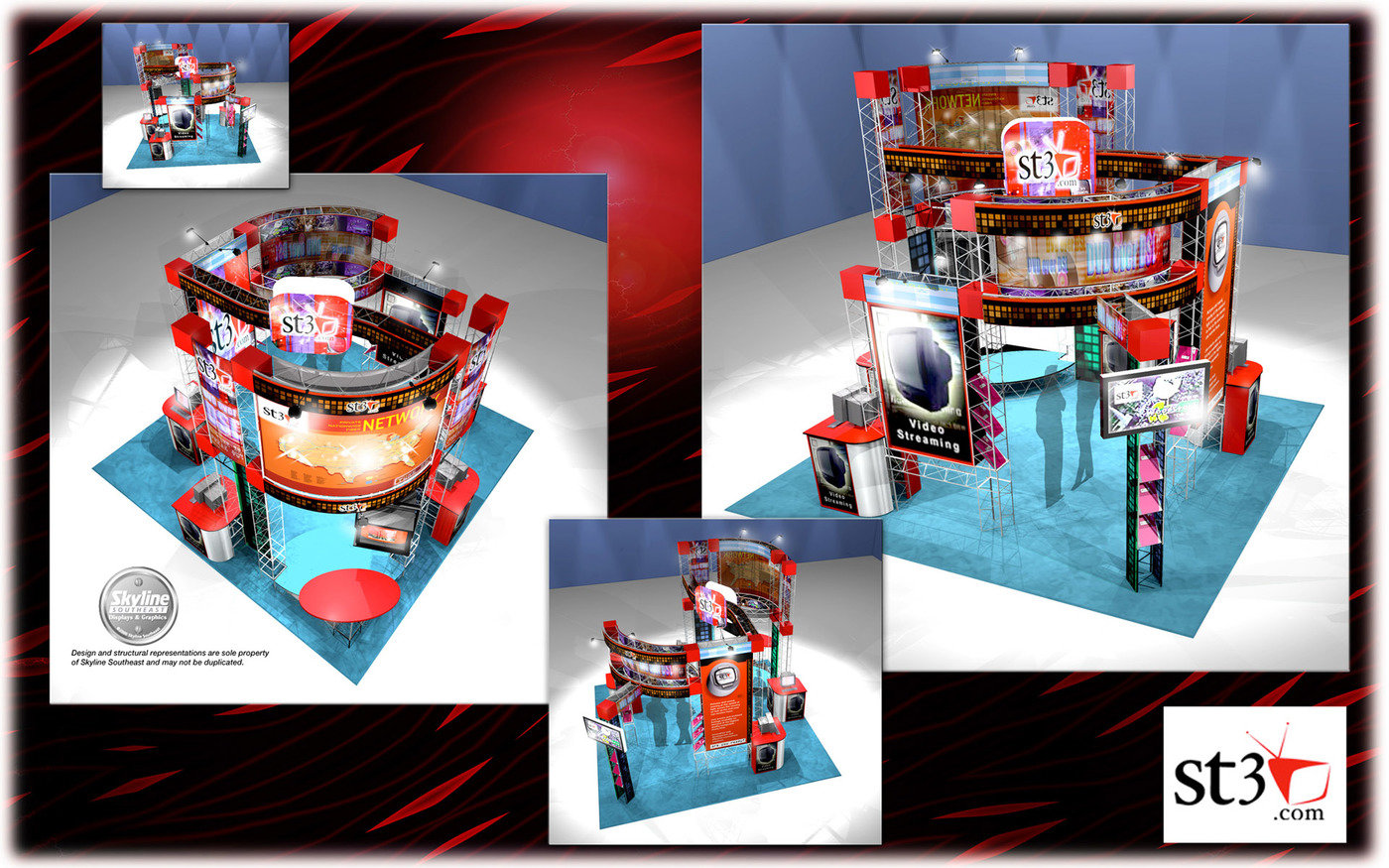 Exhibit & Display Design by Ted Freeman at Coroflot.com