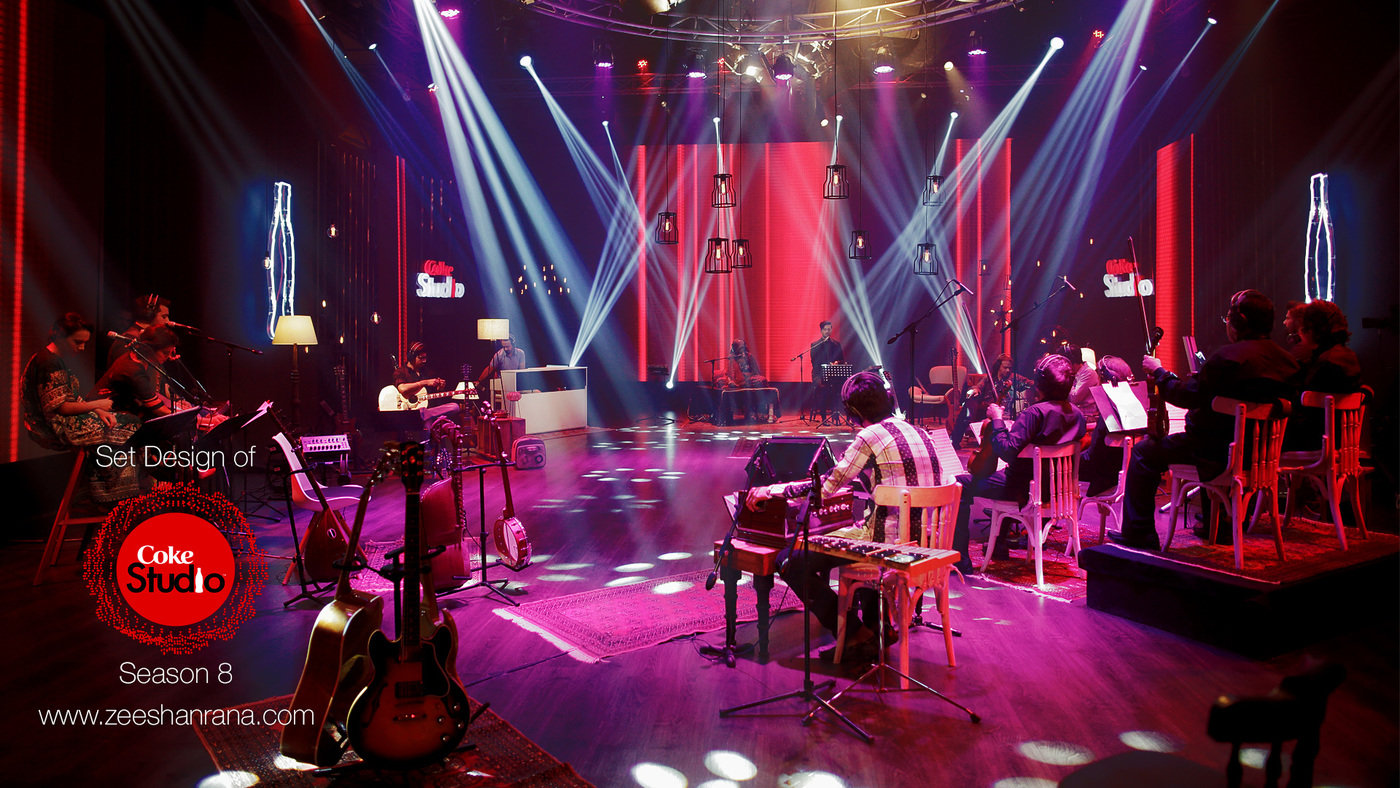 Coke Studio Season 8 Set Design by Zeeshan Rana (grafixgold) at Coroflot.com