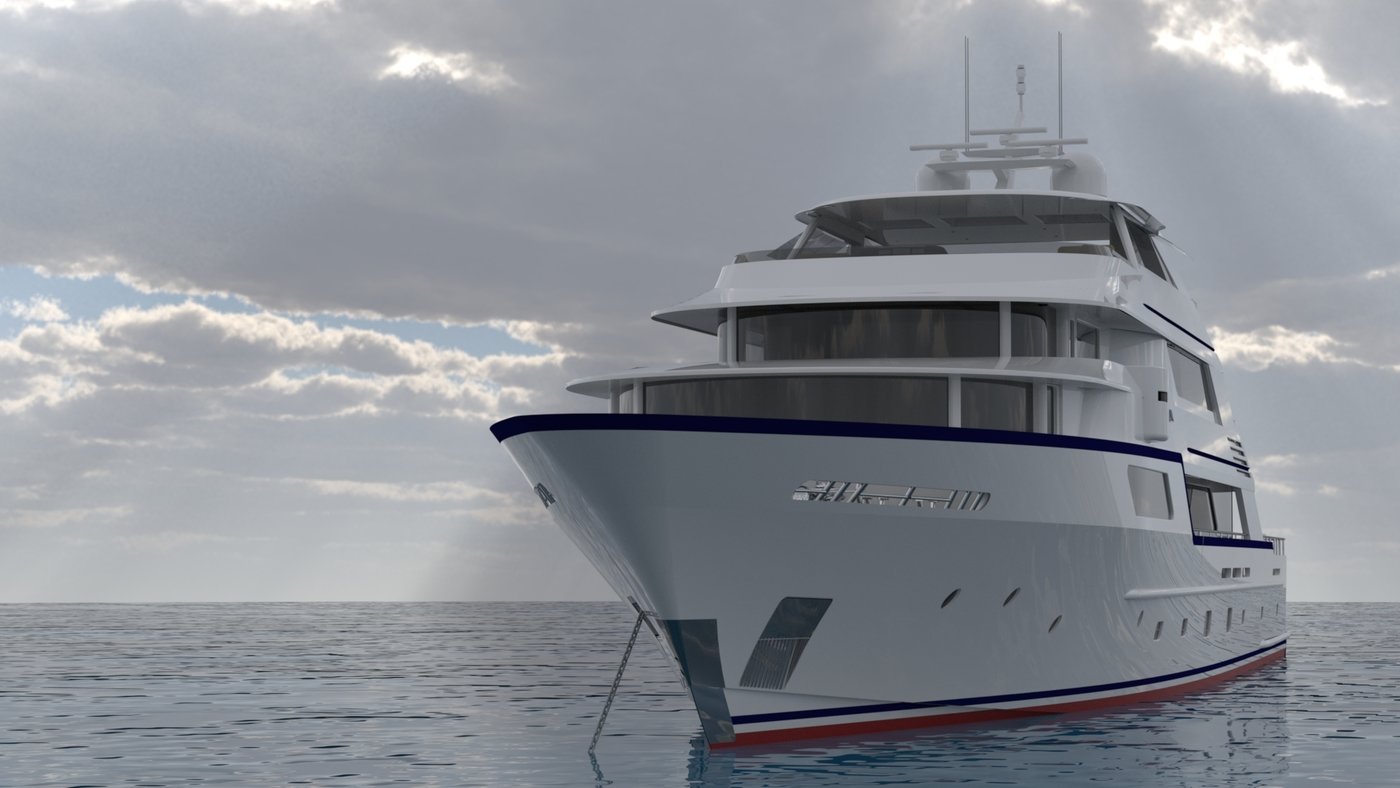 164' (50m) Explorer Yacht Concept "Evolution" by William Coxon at ...