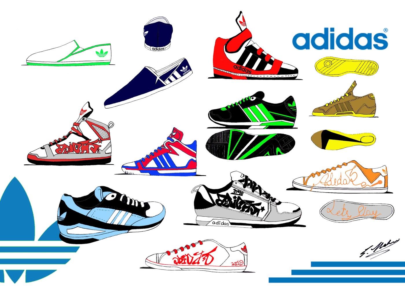 Adidas Concept Designs by Tish Thakuri at Coroflot.com