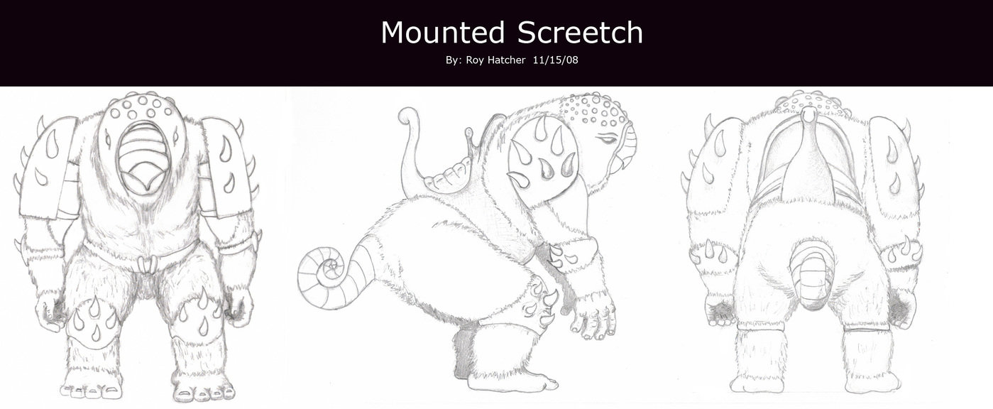 Sketches by Roy Hatcher at Coroflot.com