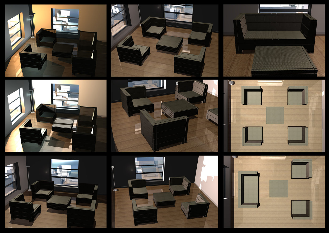 Interactive Lounge Concept by Andrew Mooney at Coroflot.com